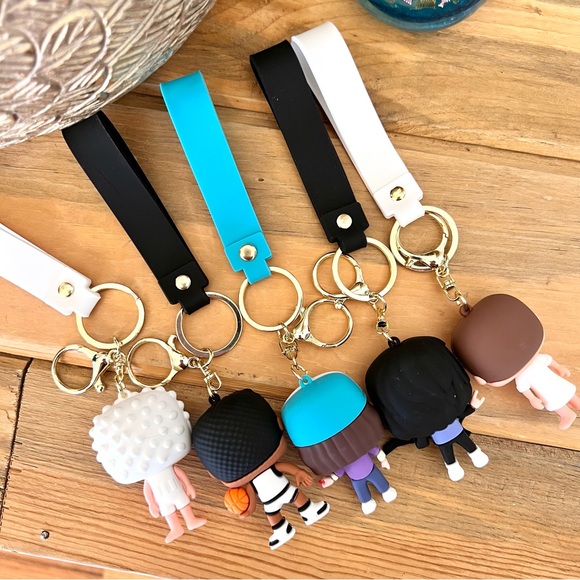 Accessories | Stranger Things Hellfire Eddie Keychains Eleven Dustin ...